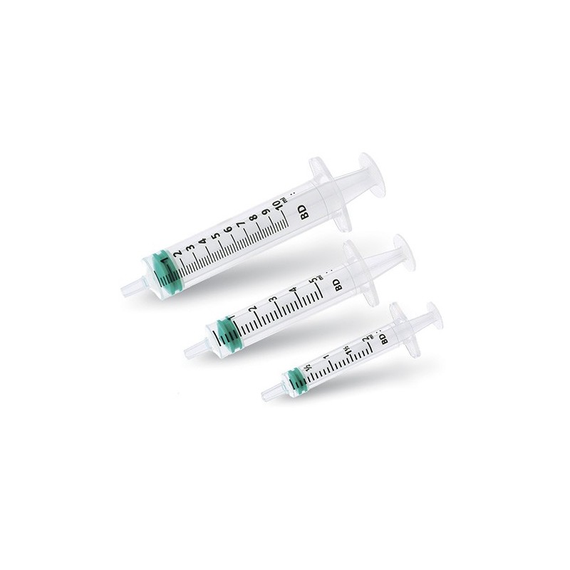 BD EMERALD centered-cone syringe - BOX OF 100