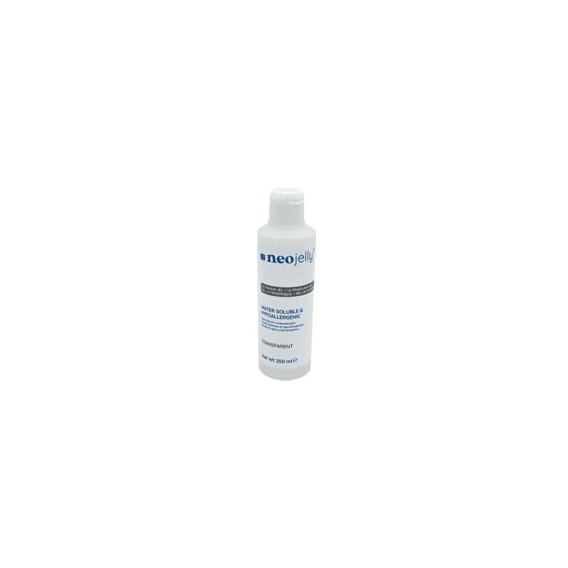 Unigel ultrasonic transmission gel 250 ml Transparent